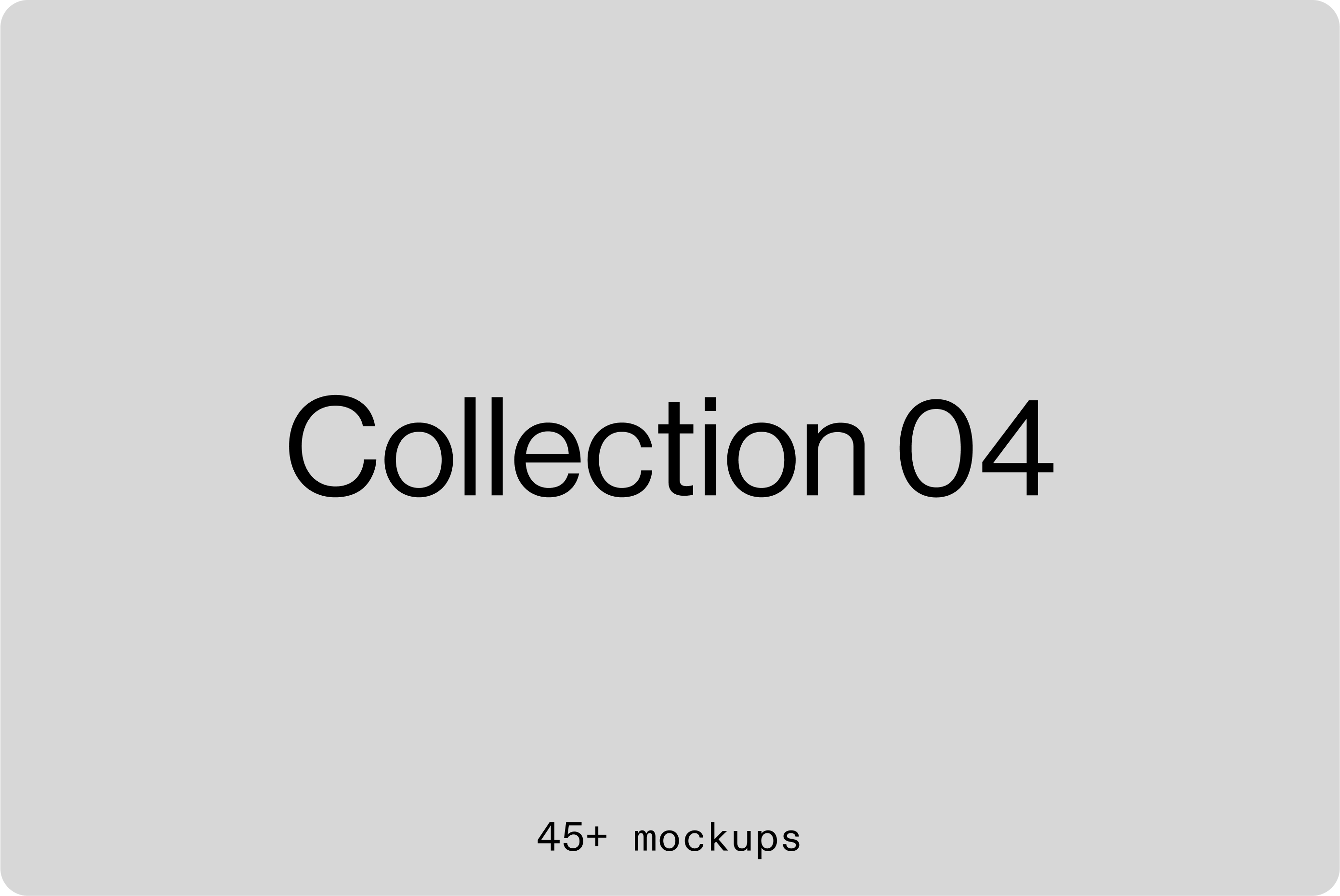 ARTD Collection 04 (47 Mockups) – Art Directed