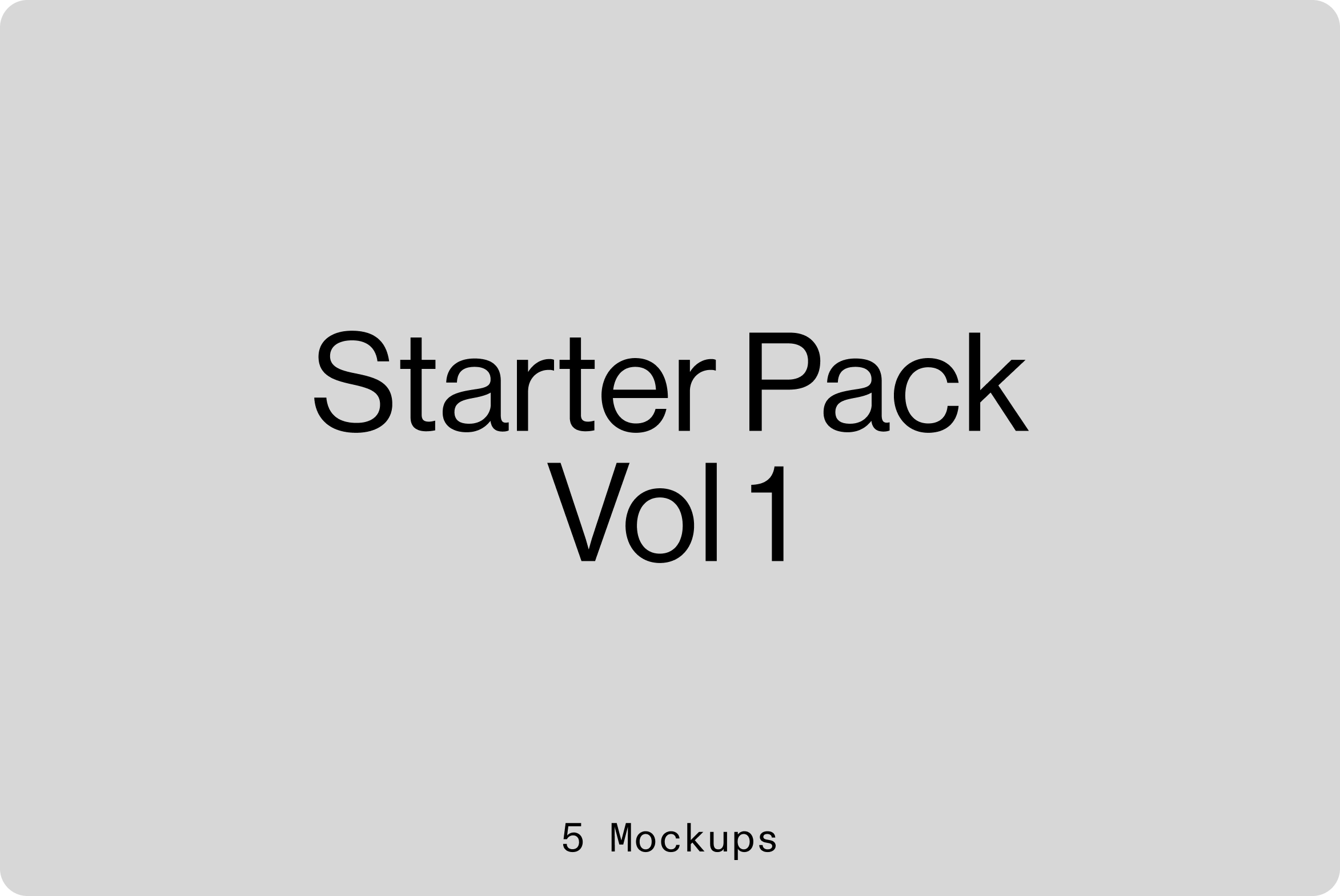 Starter Pack – Art Directed